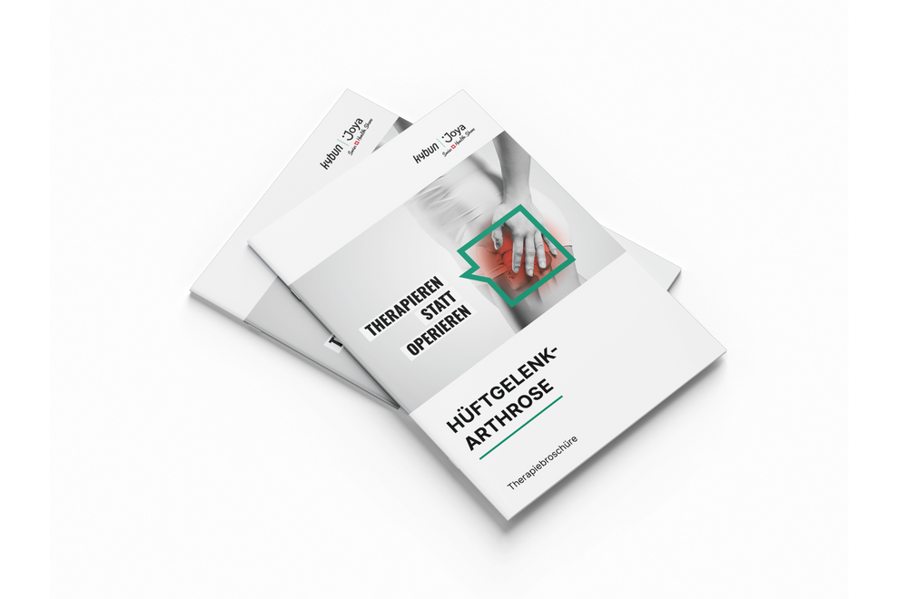 Therapy brochure «Hip joint osteoarthritis» – kybun Switzerland
