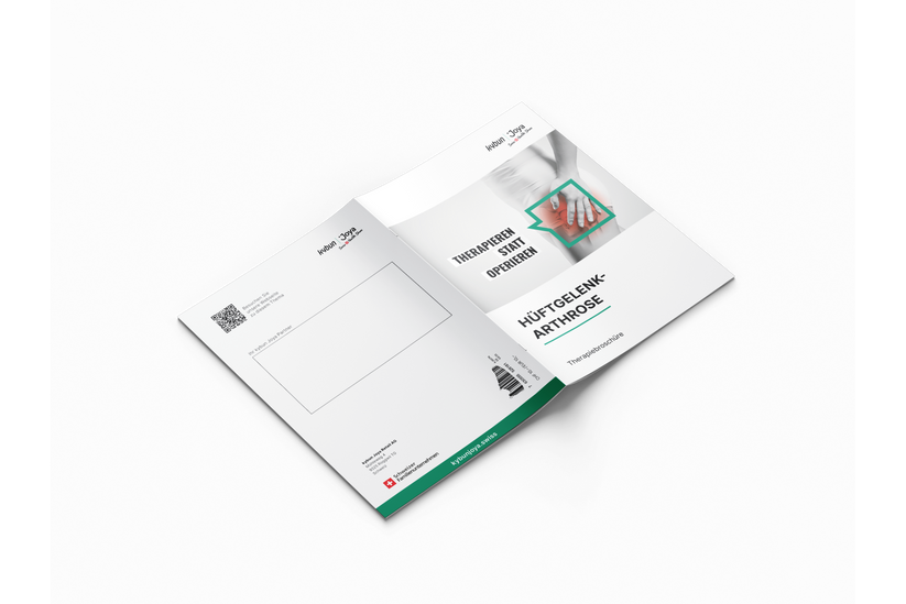 Therapy brochure «Hip joint osteoarthritis» – kybun Switzerland